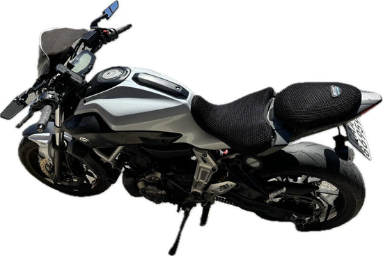 3D Mesh Motorcycle Seat Cover | Breathable & Custom-Fit | Air-Flow ...