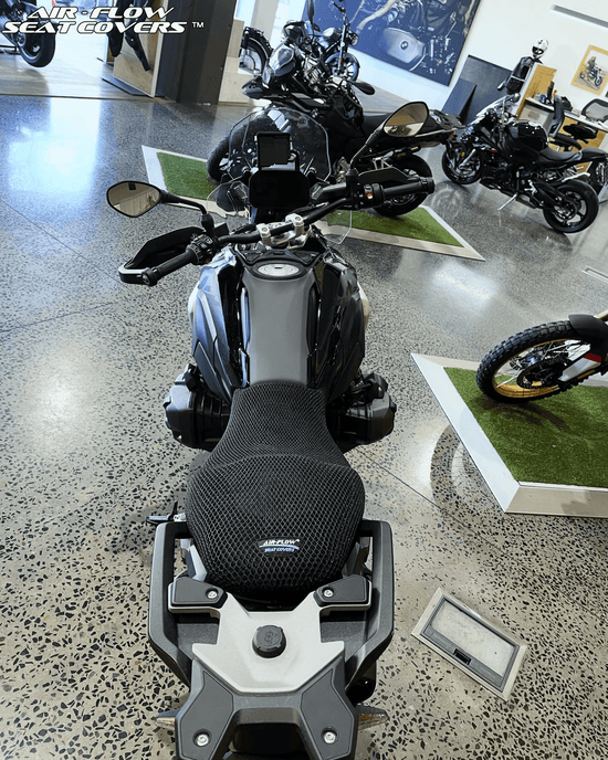 3D Mesh Motorcycle Seat Cover | Breathable & Custom-Fit | Air-Flow ...