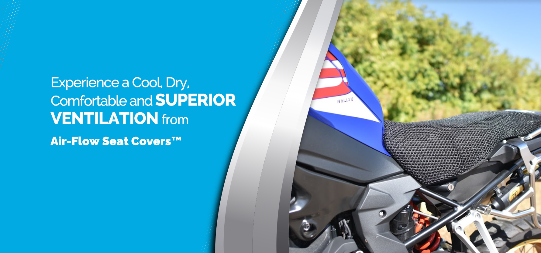 Air Flow Seat Covers Motorcycles – Air-Flow Seat Covers™
